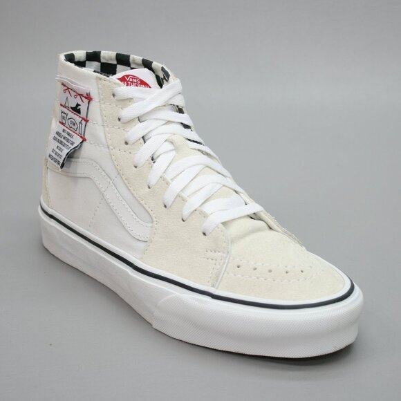 Vans | Shoes | Vans Ladies 8 Mens 65 Sk8hi Tapered Diy True White Tag ...